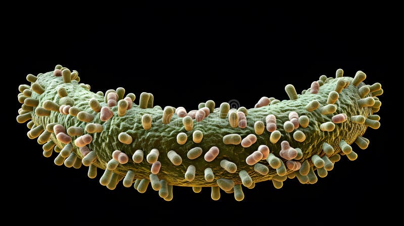 3D Image of Bacterial Bacteria Microbe High Quality Photo Stock Photo ...