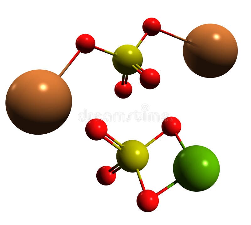 Magnesium Sulfate Structure 3d