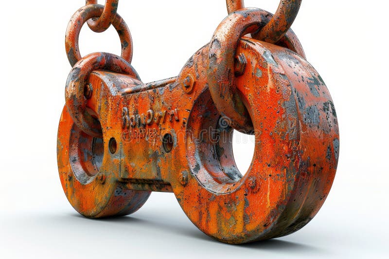 3d Image of a Crane Hook Essential Construction Equipment for Lifting ...