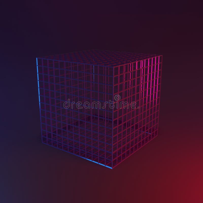 3d Objects 3d Shapes 3d Abstract Geometric Shapes. Stock Illustration ...