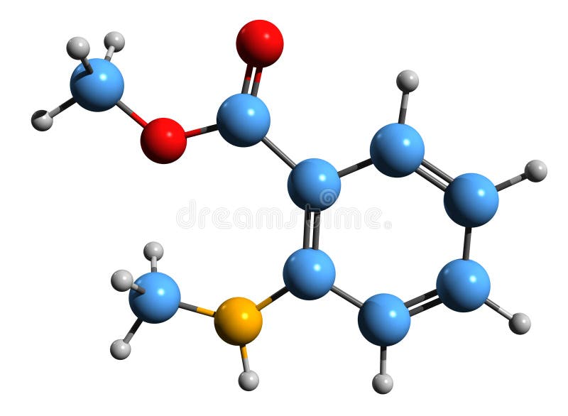 3D Image of Dimethyl Sulfoxide Skeletal Formula Stock Illustration ...