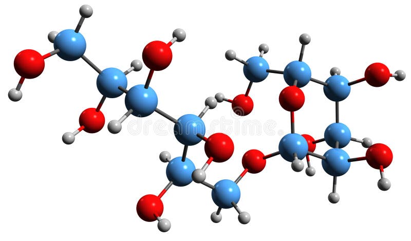 Isomalt, Chemical Formula and Skeletal Structure Stock Vector ...