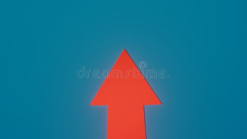 3d Image Multi-colored Pointers, Arrows Stock Illustration ...