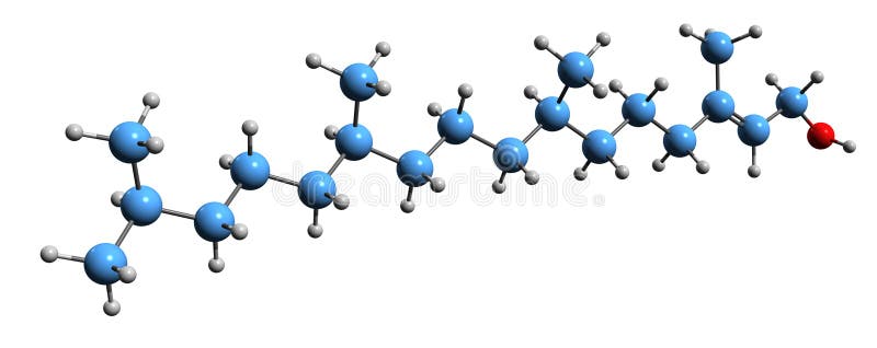 3D Image of Phytol Skeletal Formula Stock Illustration - Illustration ... 3D Image of Phytol Skeletal Formula Stock Illustration - Illustration ...