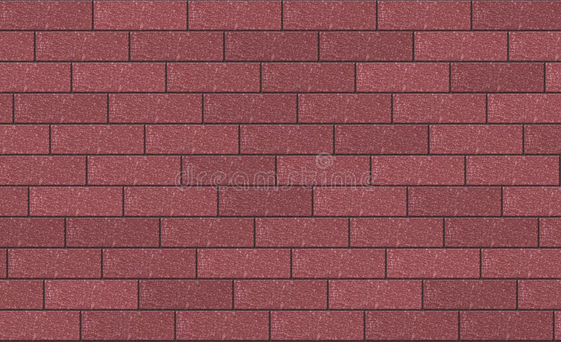 3d Image of a Red Brick Wall Background. 3d Render with Texture. Stock ...