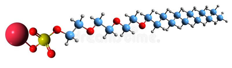 Sodium Sulfate Molecular Structure