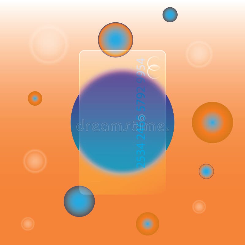 3d Images, Figures. Payment Card. Different Textures Stock Vector ...