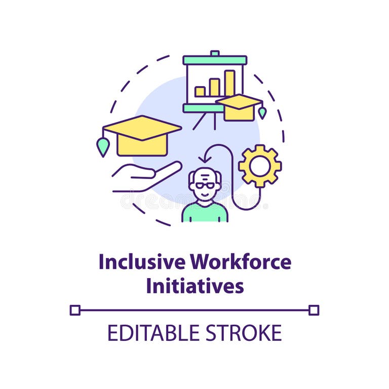 Inclusive Workforce Stock Illustrations – 257 Inclusive Workforce Stock ...