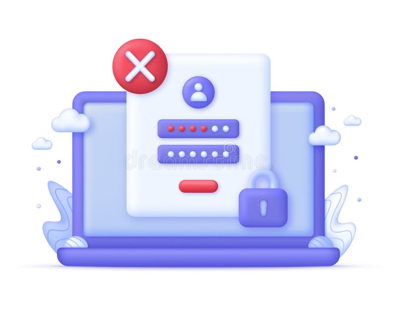 Password Correct Stock Illustrations – 708 Password Correct Stock ...