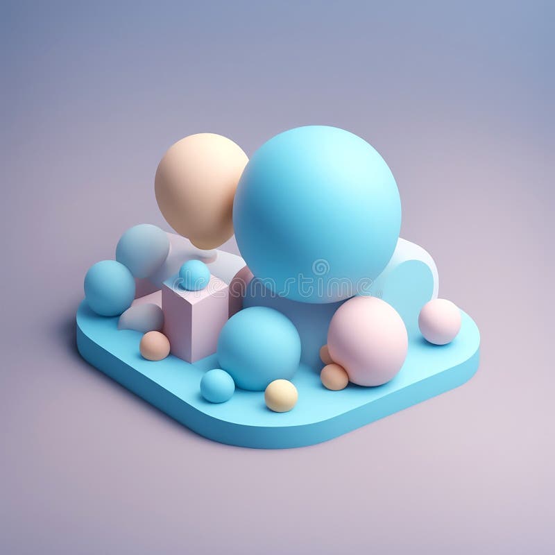 3d inflated effect stock illustration. Illustration of abstract - 331817701