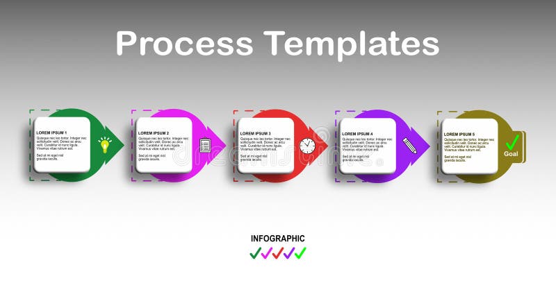 Vector Infographic Design Template with Icons and Options or Steps. Can ...