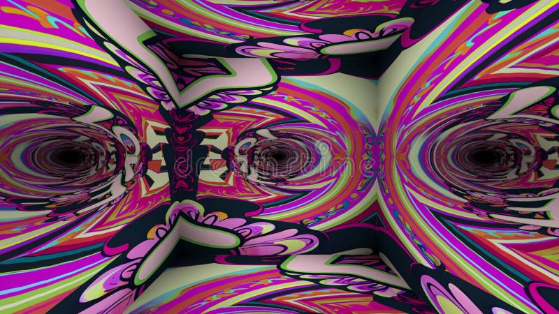 3D Inner Cube Studio Backdrop Loop 4K. Stock Footage - Video of ...