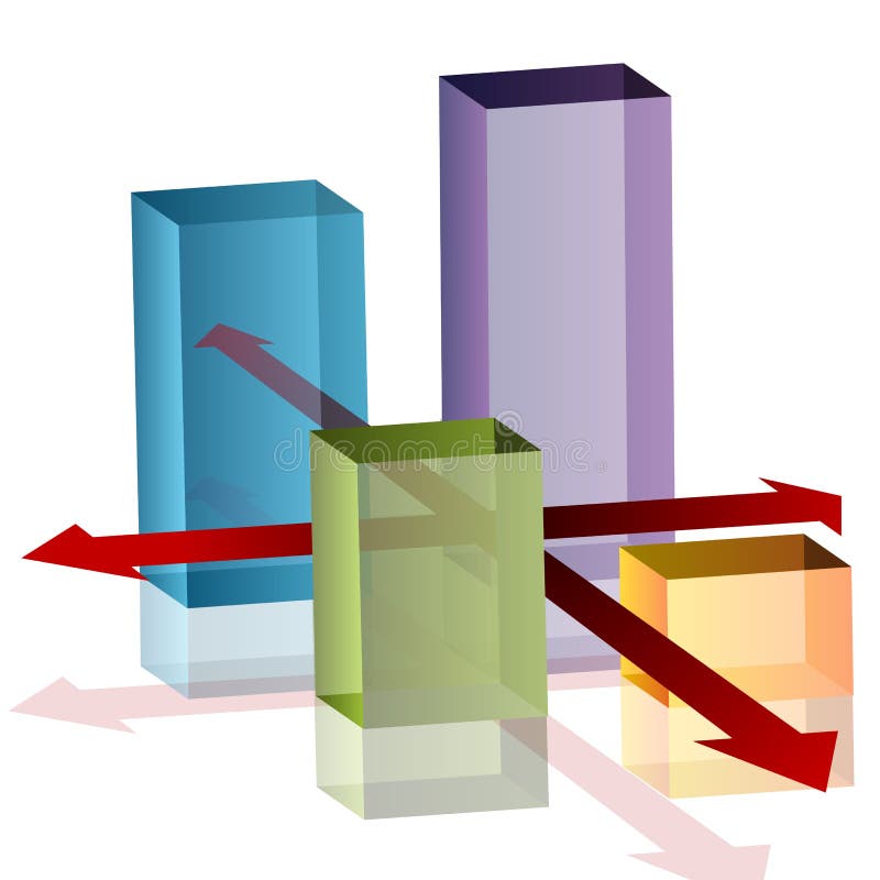 3d Intersection Chart stock vector. Illustration of design - 34604149