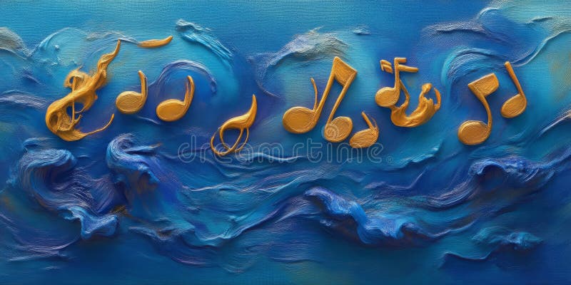 Energetic 3D Musicinspired Art in Expressionism Style Stock ...