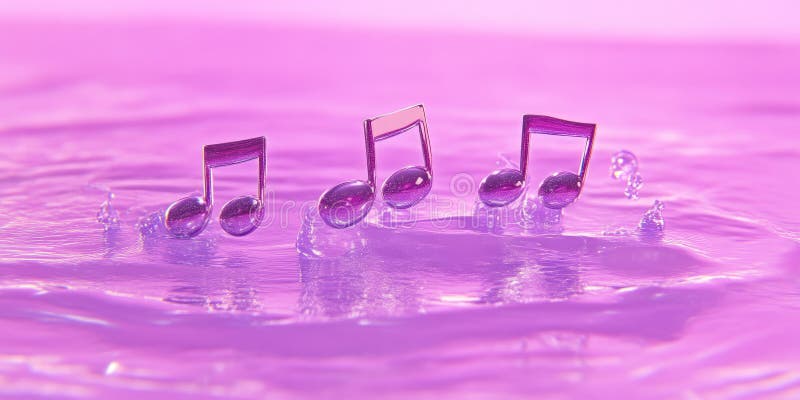 Minimalistic 3D Digital Frame with Cool Techno Music Aesthetics Stock ...