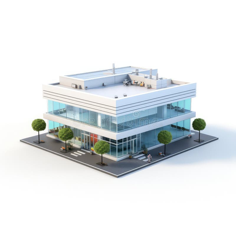 Isometric Inside Office Building Glass Stock Illustrations – 76 ...