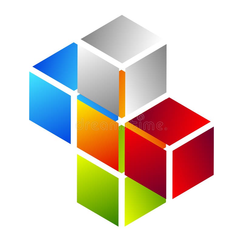 Building Cubes Logo Stock Illustrations – 654 Building Cubes Logo Stock ...