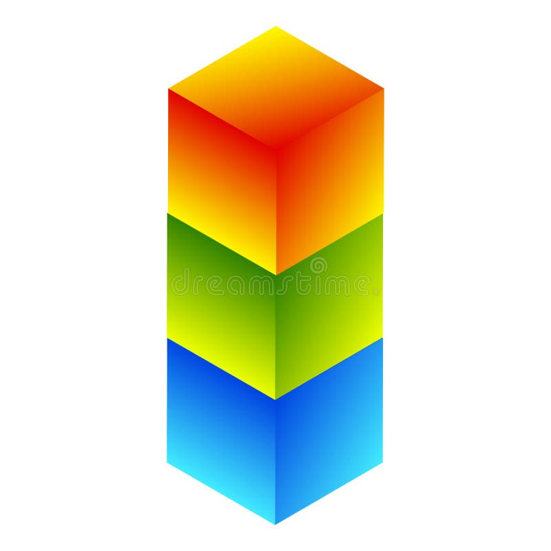 3d Isometric Cubes As Construction, Construct, Building, Technology ... 3d Isometric Cubes As Construction, Construct, Building, Technology ...