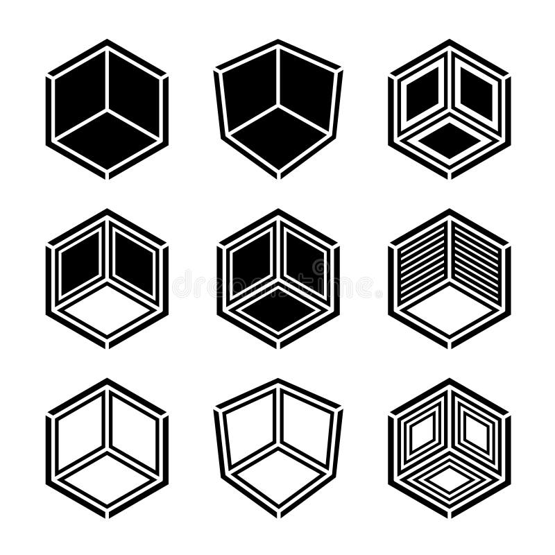 3D empty house floor plan stock vector. Illustration of blank - 22444885