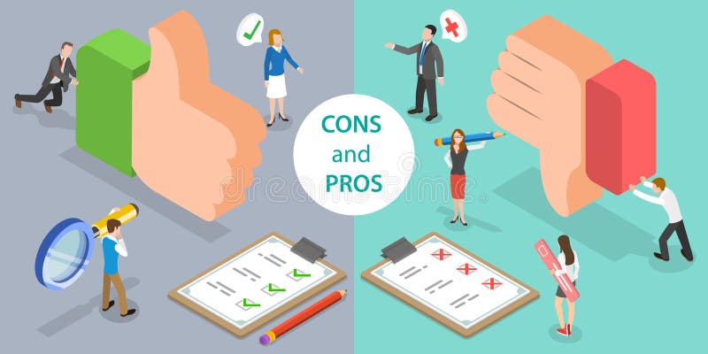 3D Isometric Flat Vector Conceptual Illustration of Advantage and ...