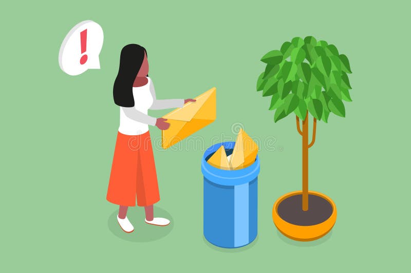 Deleting Email Stock Illustrations – 75 Deleting Email Stock ...