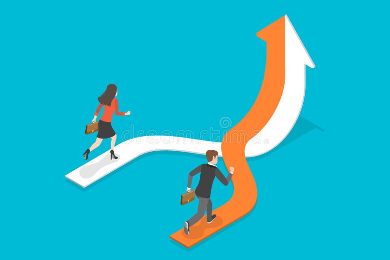 Vector Synergy Unleashed Teamwork Illustration Stock Vector ...