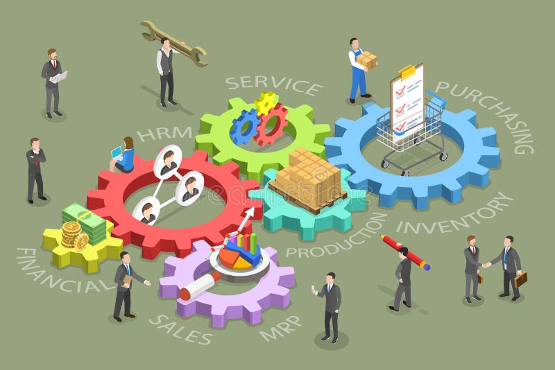 Mrp Erp Banner Stock Illustrations – 25 Mrp Erp Banner Stock ...