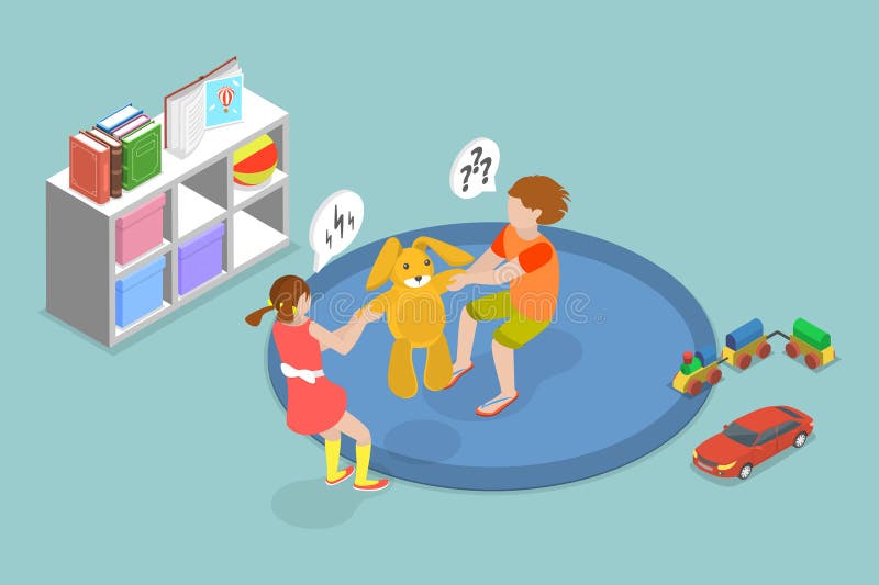 Sibling Rivalry Clipart