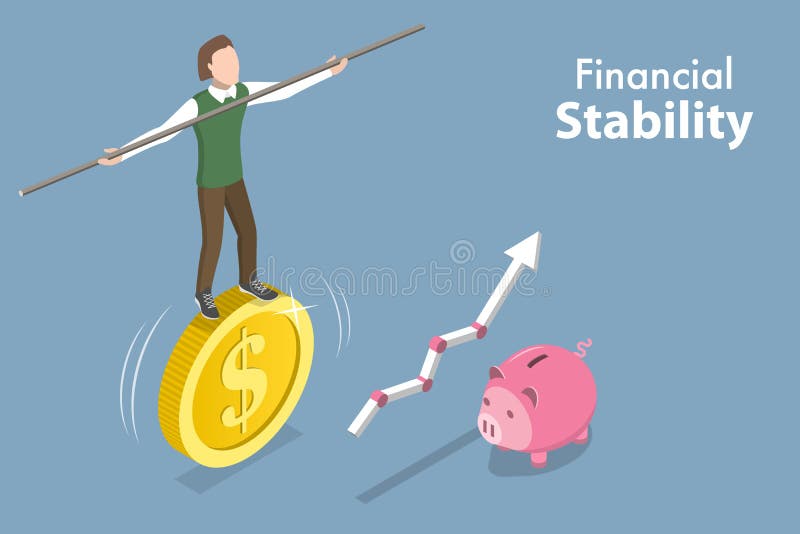 Financial Stability Concept Icon Stock Vector - Illustration of concept ...