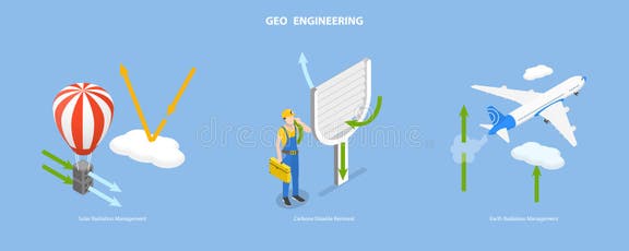 3D Isometric Flat Vector Conceptual Illustration of Geo Engineering ...