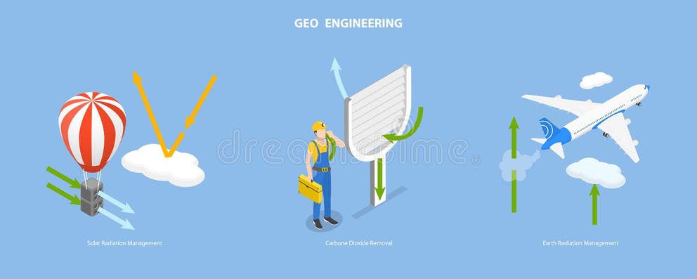 3D Isometric Flat Vector Conceptual Illustration of Geo Engineering ...