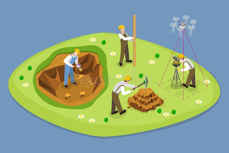 Surveying Map Isometric Stock Illustrations – 12 Surveying Map ...