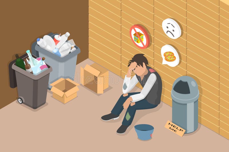 Isometric Poverty Stock Illustrations – 887 Isometric Poverty Stock ...