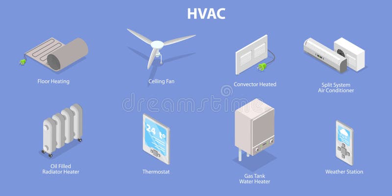 Isometric Hvac Stock Illustrations – 139 Isometric Hvac Stock ...