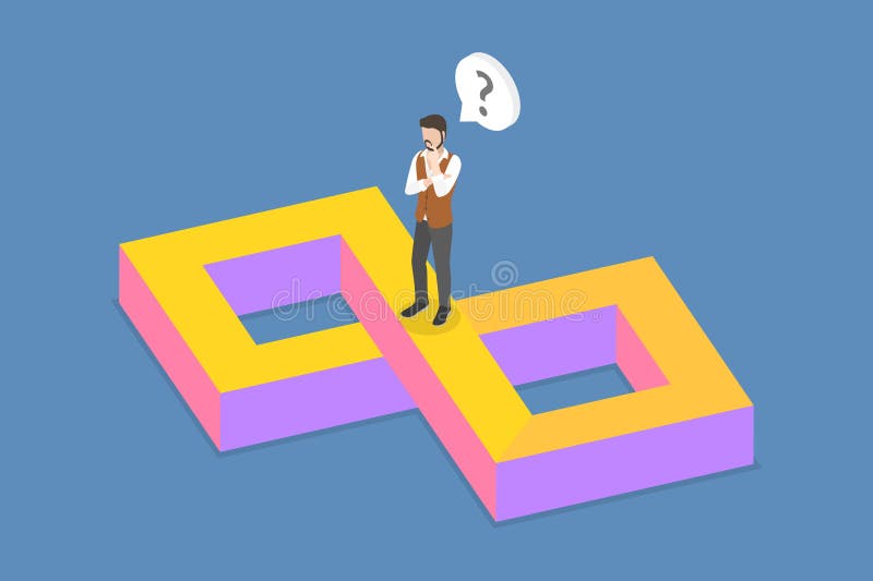 Impossible Geometry Architecture Stock Illustrations – 213 Impossible ...