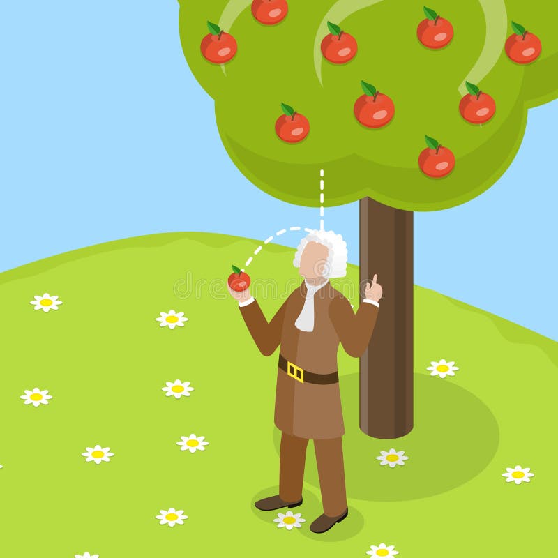 Newton Apple Falling