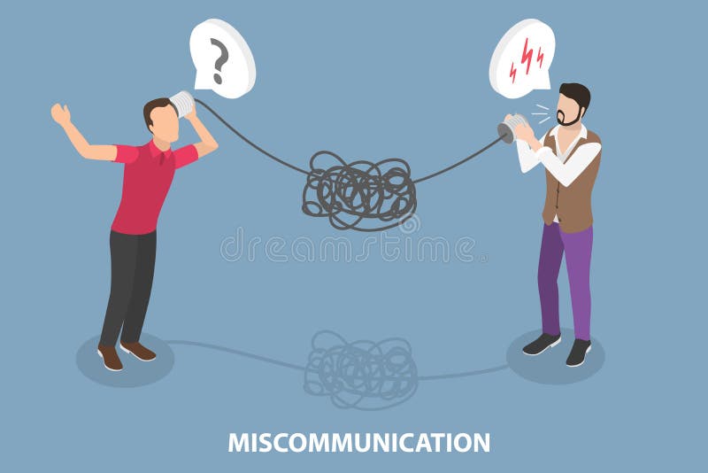 Miscommunication Stock Illustrations – 289 Miscommunication Stock ...