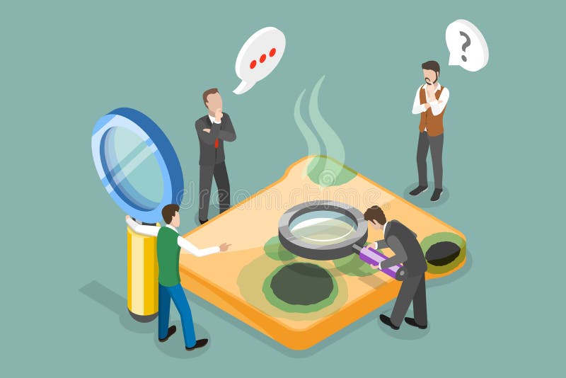 3D Isometric Flat Vector Conceptual Illustration of Moldy Bread Stock ...