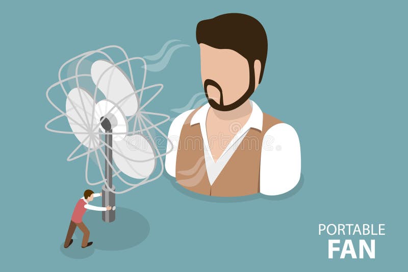 Electric Fan Side View Stock Illustrations – 113 Electric Fan Side View ...