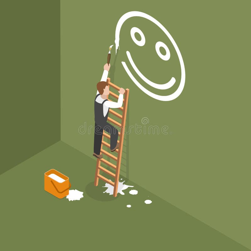 3d Man Positive Thinking Stock Illustrations – 169 3d Man Positive ...