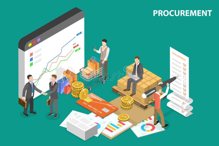Isometric Procurement Stock Illustrations – 206 Isometric Procurement ...