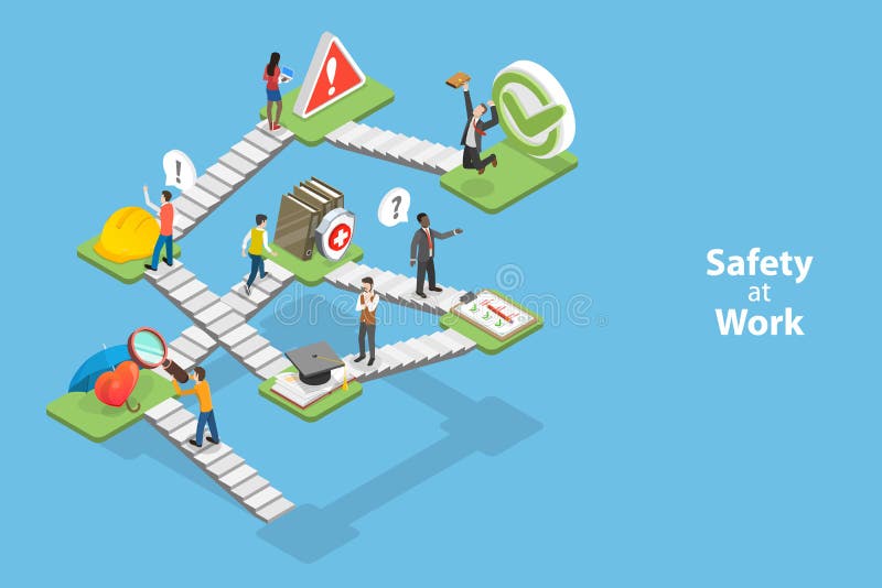 Isometric People Safety Helmet Stock Illustrations – 384 Isometric ...