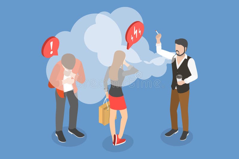Negative Effects Smoking Tobacco Stock Illustrations – 3 Negative ...