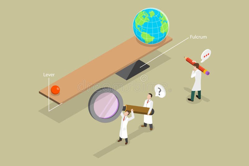 3D Isometric Flat Vector Conceptual Illustration of Simple Machines by ...