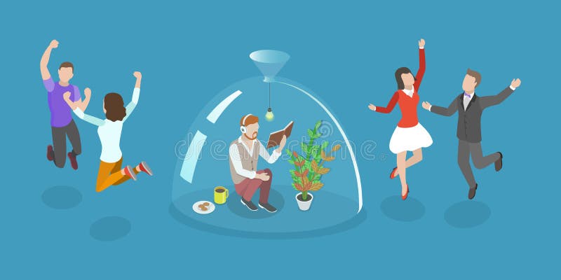 Extraversion Character Stock Illustrations – 114 Extraversion Character ...