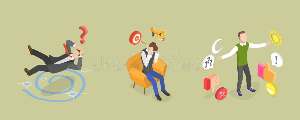 Distracted Mind Stock Illustrations – 185 Distracted Mind Stock ...