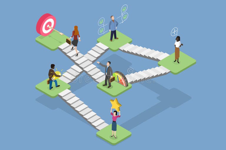 3D Isometric Flat Vector Illustration of Competence Stock Illustration ...