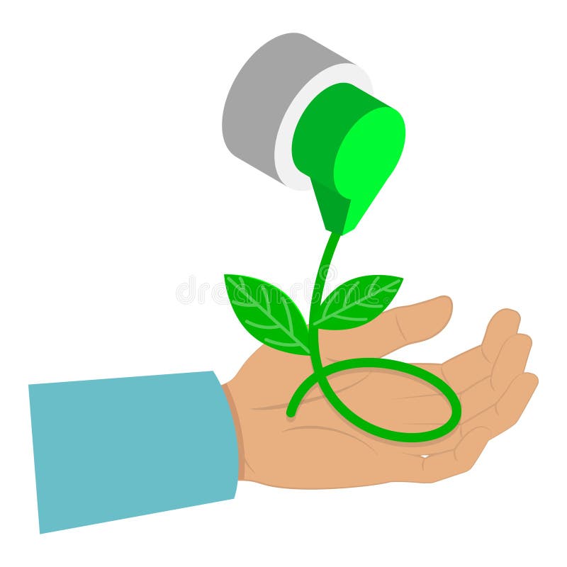 3D Isometric Flat Vector Illustration of Decarbonisation and ...