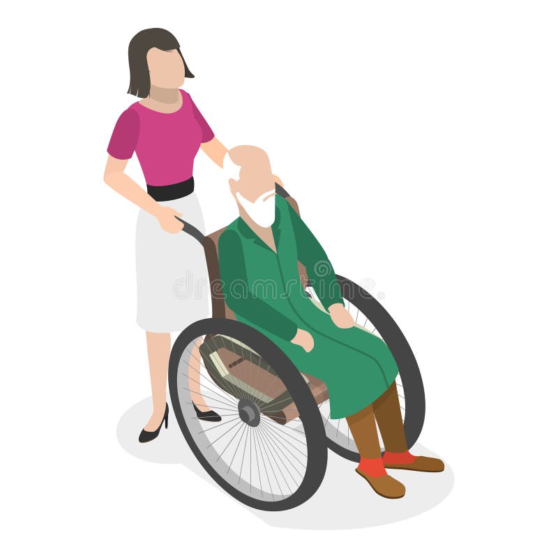 Carer Flat Stock Illustrations – 269 Carer Flat Stock Illustrations ...