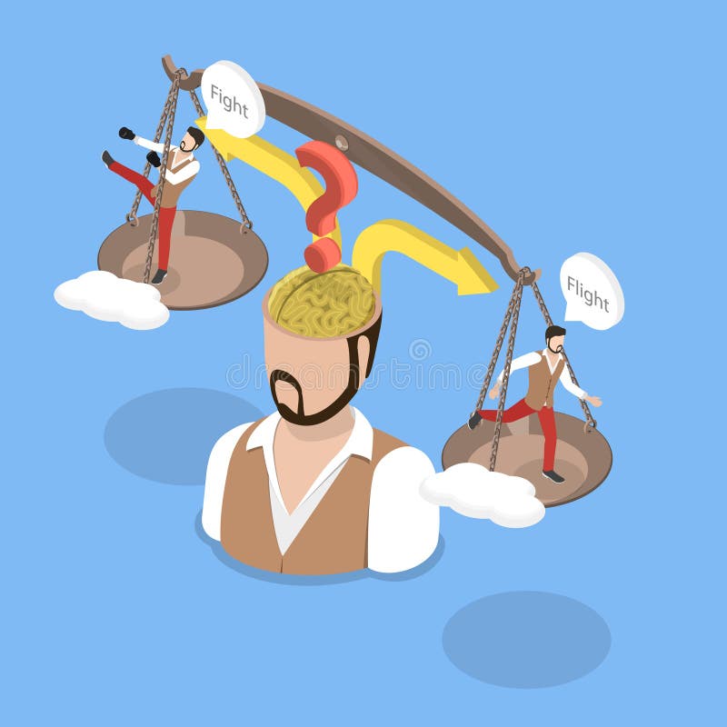 Fight Flight Response Stock Illustrations – 112 Fight Flight Response ...